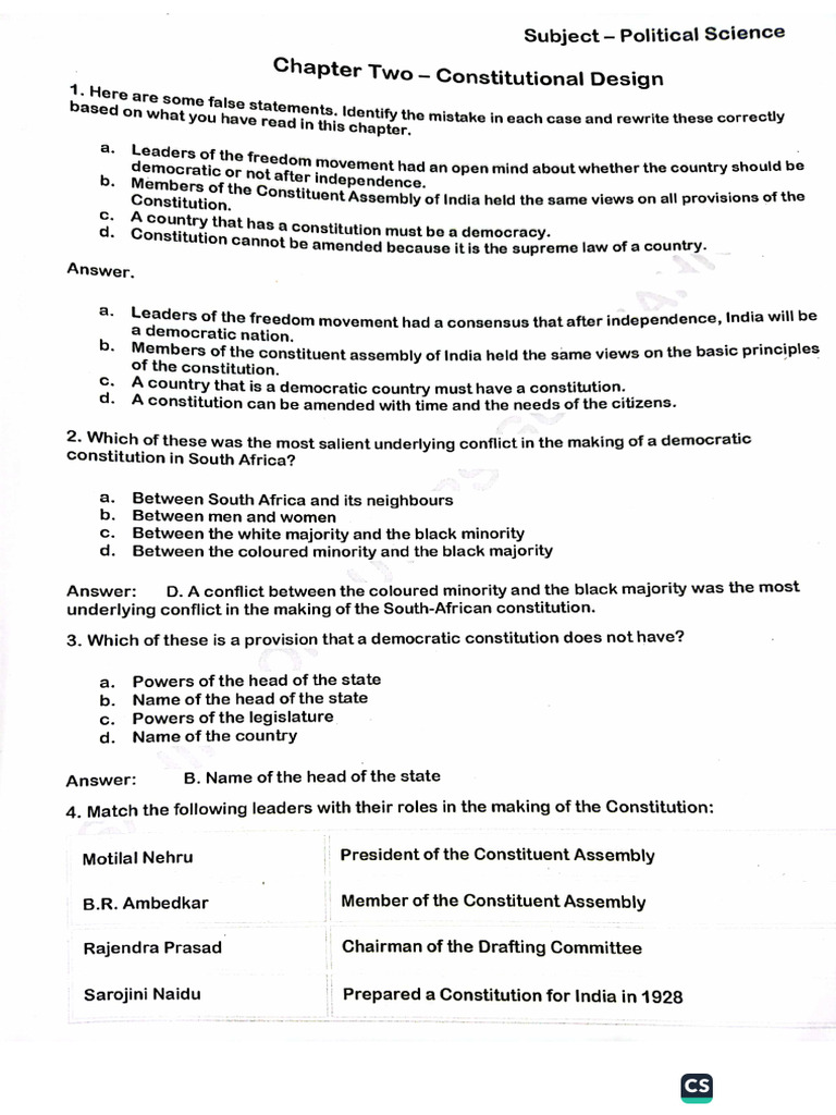 Chapter 2 Constitutional Design | PDF