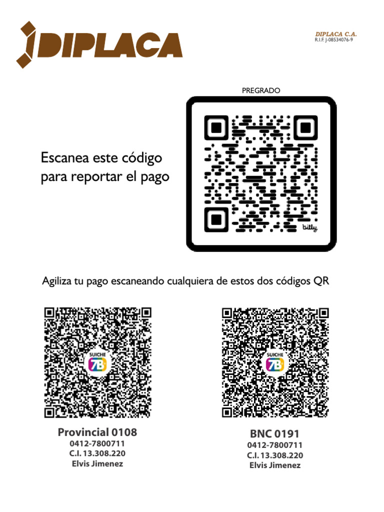 Pagos UCLA QR CDR | PDF