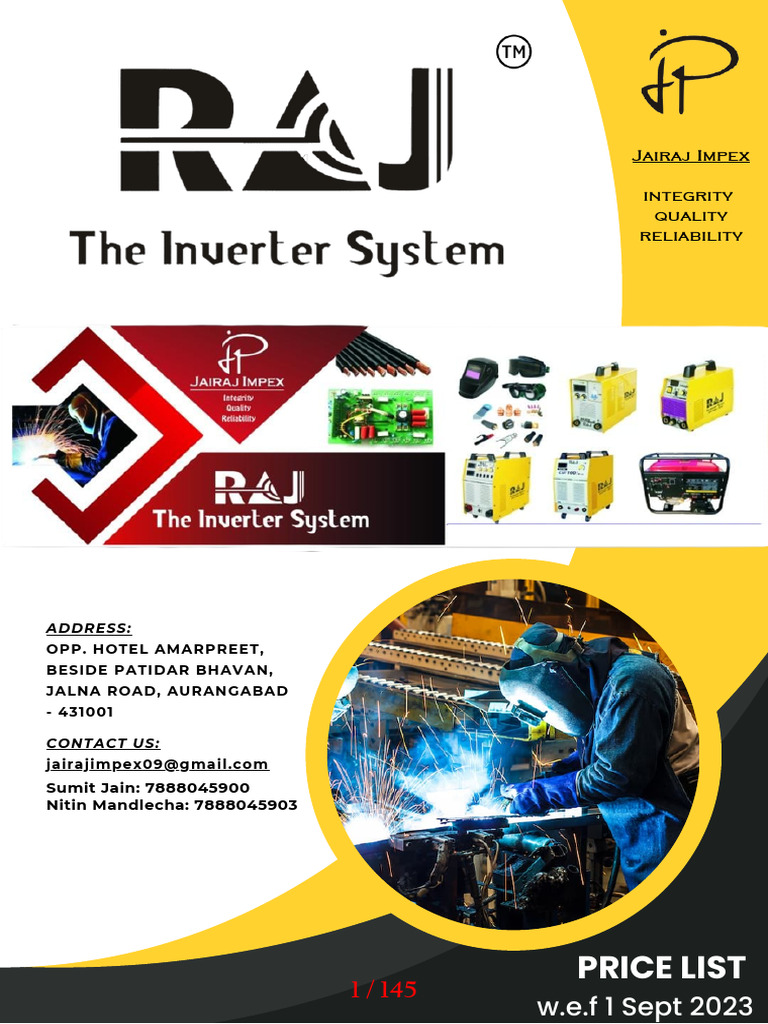 Sumit Jain Price List | PDF | Industrial Processes | Materials