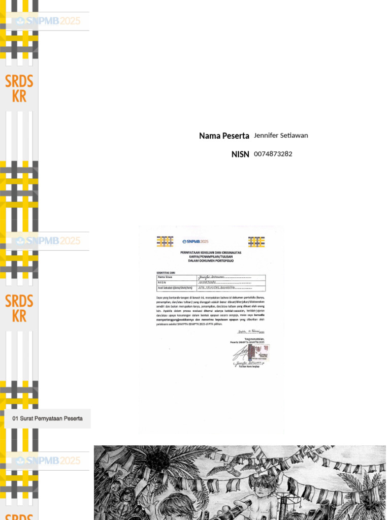 Portofolio SNBP-Jennifer Setiawan | PDF