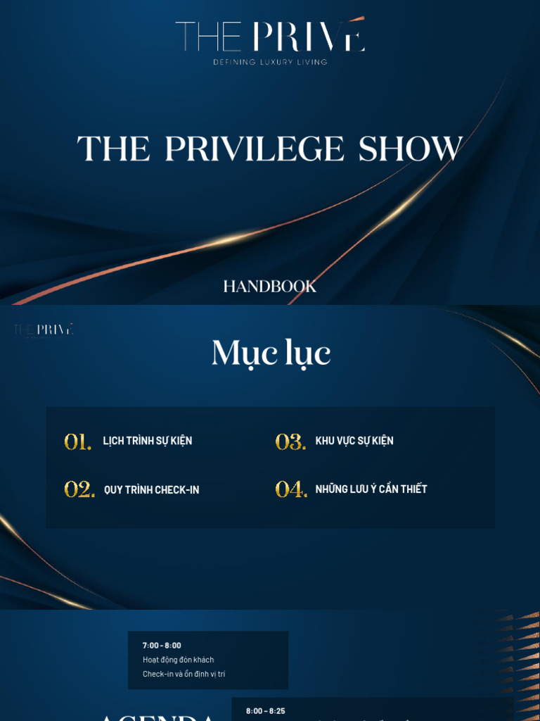 THE PRIVILEGE SHOW - Handbooktosend.2 | PDF