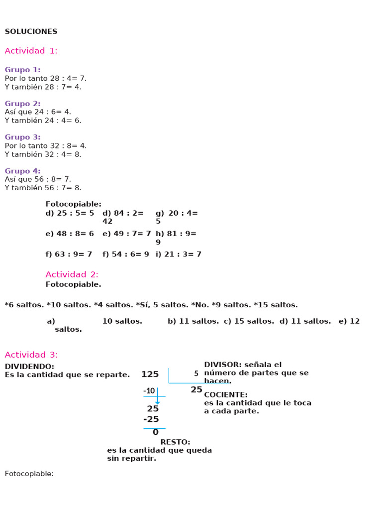 secuencia mate mayo | PDF | División (Matemáticas) | Aritmética