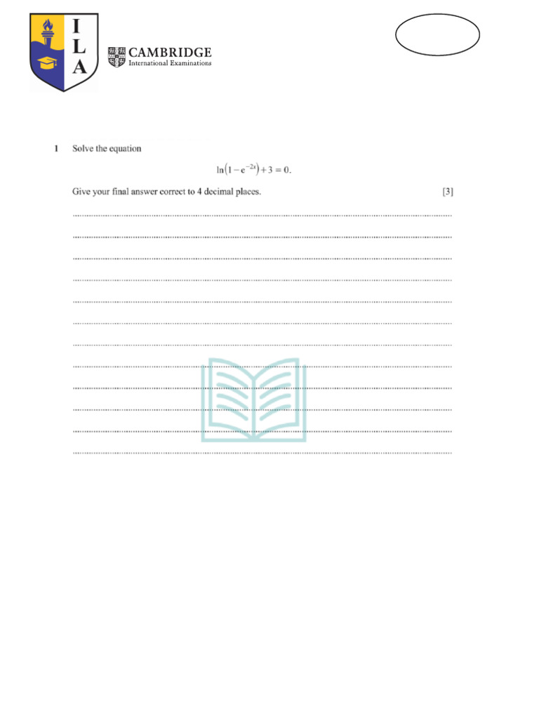 Math P3 2025 Feb March | PDF