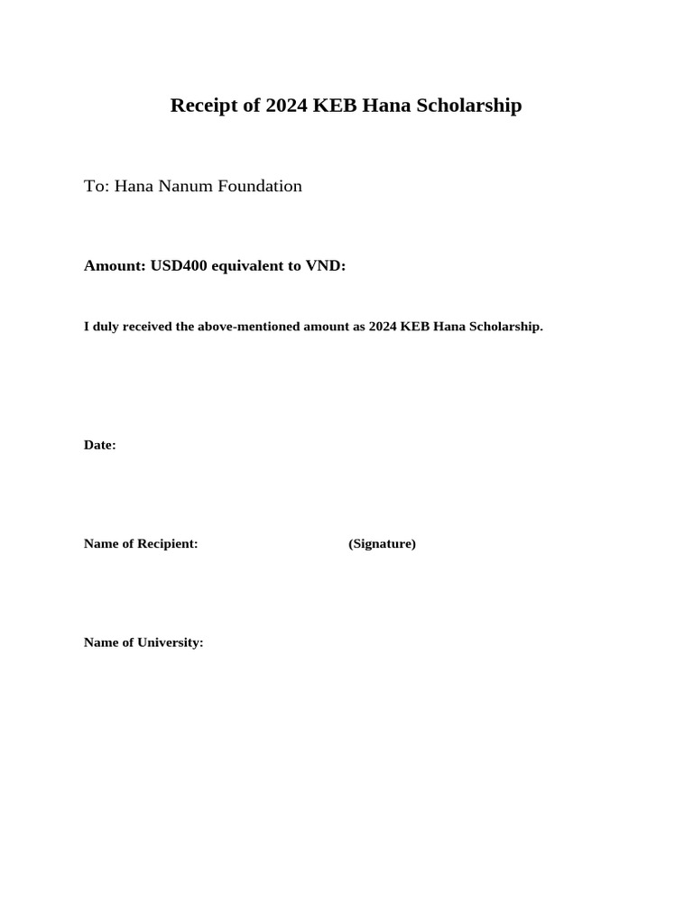 Receipt Nhan Tien 2024 | PDF