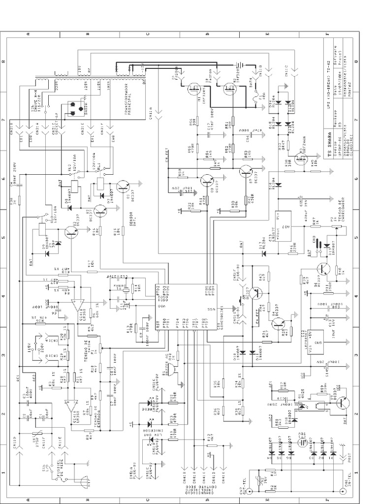 Ups Nobreak Ts Shara Ts 42 | PDF
