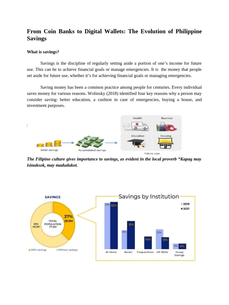Philippine Savings - Final Final Final | PDF | Banks | Banking