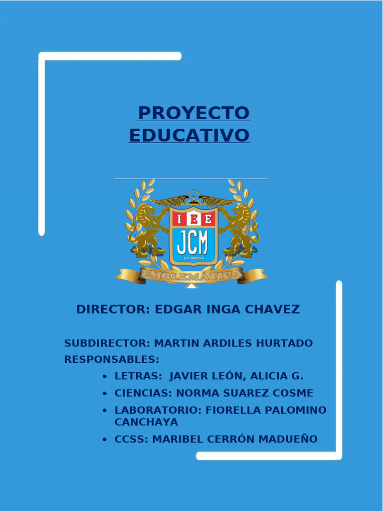 Ardiles Jocama-Pci-2025 Avance para Implementar Con Los Coordinadores ...