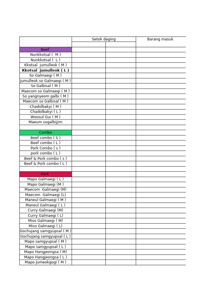 Untitled Spreadsheet | PDF