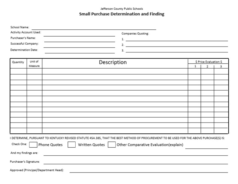 Small Purchase DF Form - Choir Medallions | PDF