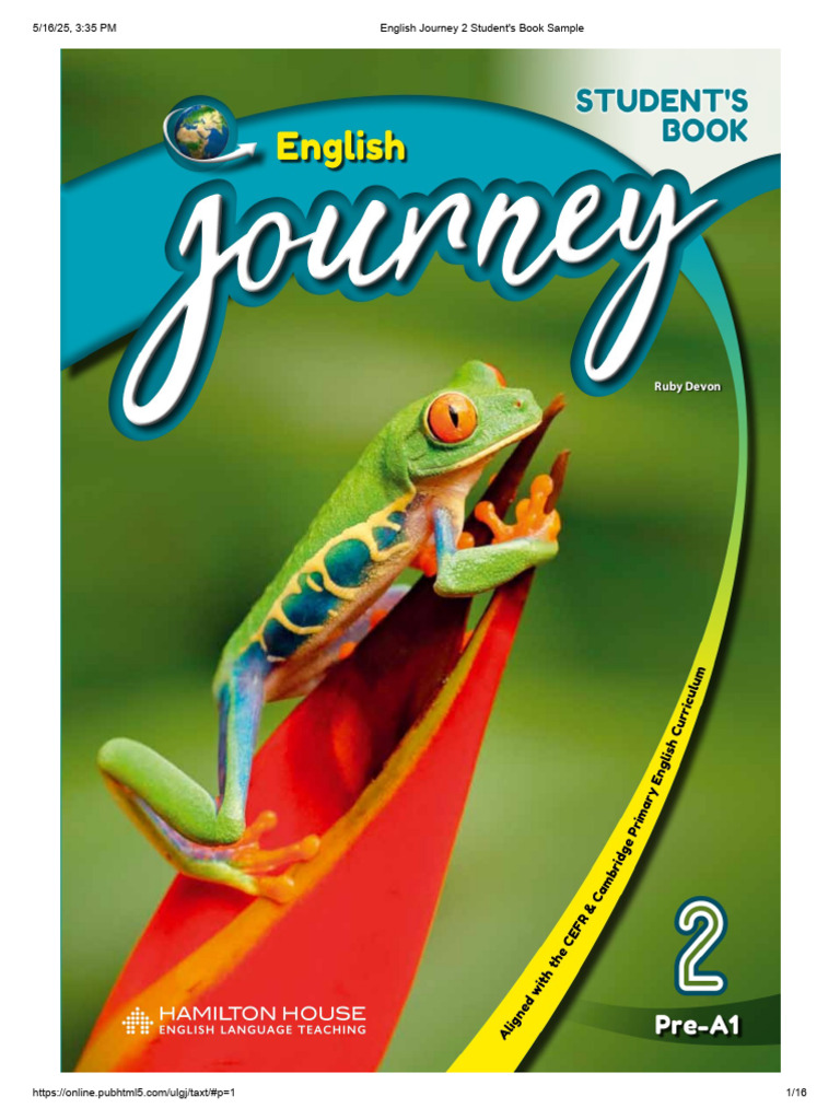 English Journey 2 Sample Book | PDF