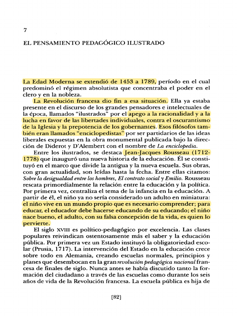 82-88pedagogía Ilustraciones | PDF | Jean-Jacques Rousseau | Immanuel Kant
