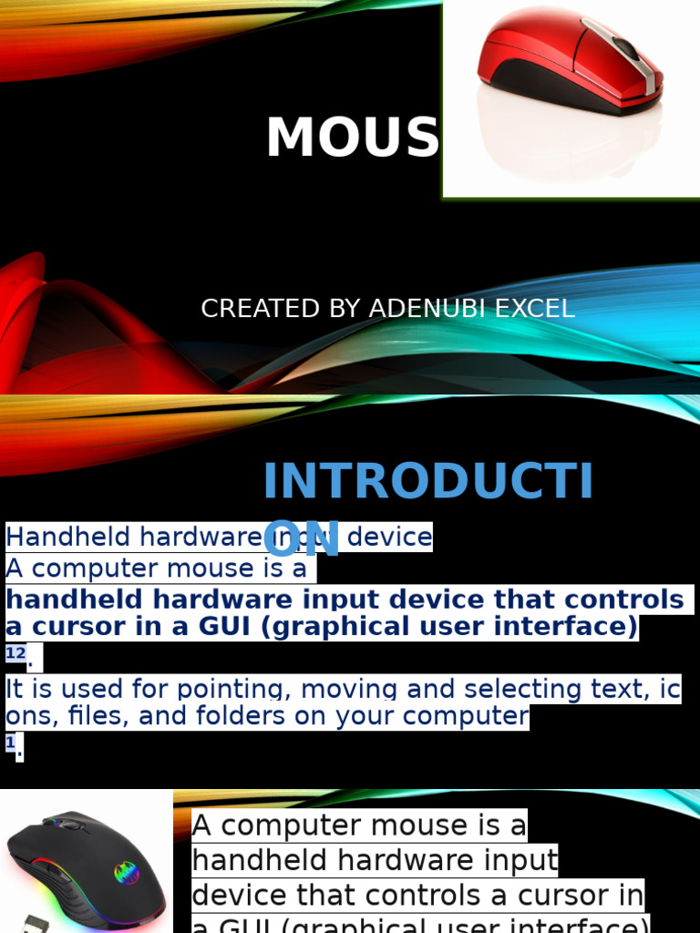 Excel Mouse | PDF