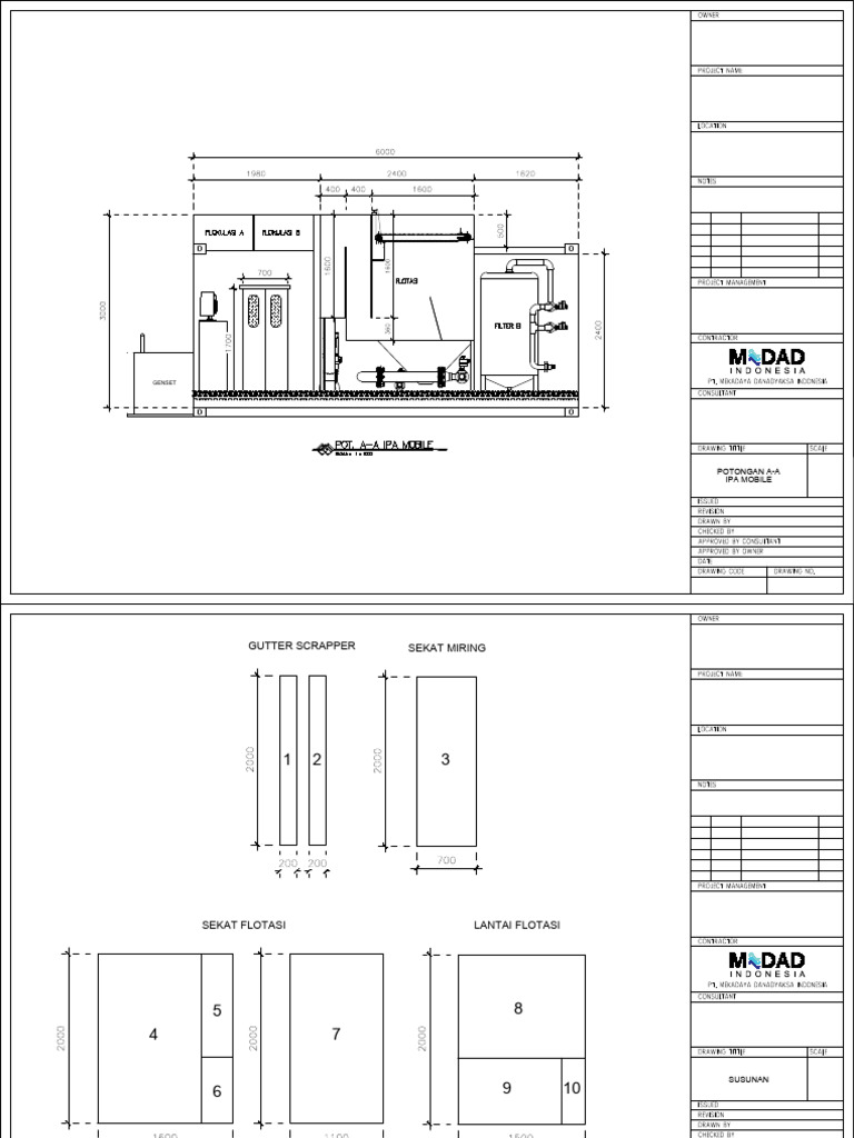 Cuttingplan Sekat Ipa Mobile | PDF