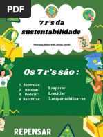 Os 7Rs Da Sustentabilidade | PDF | Reciclagem | Desperdício