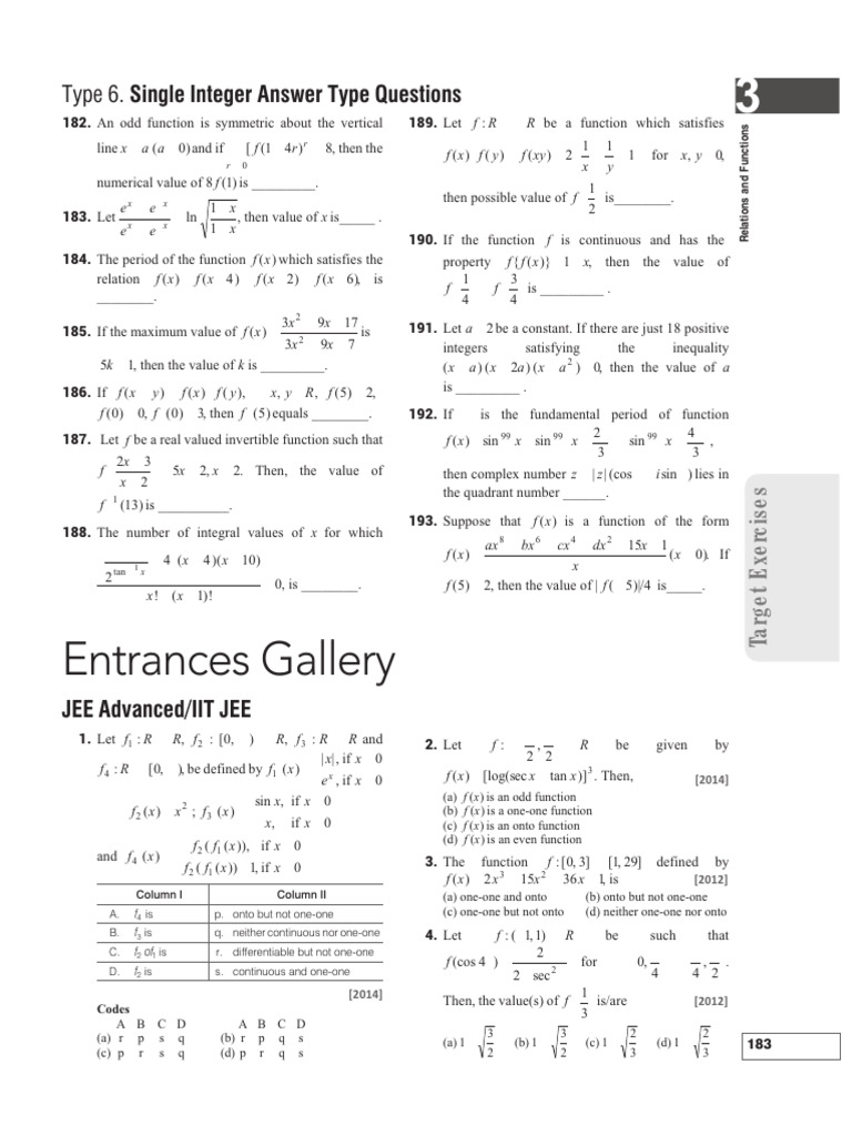 Complete Study Pack For Engineering Entrances Objective Mathematics ...