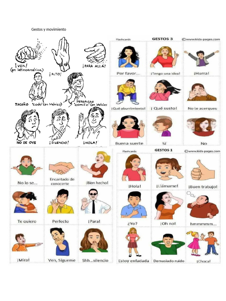Gestos y Movimiento | PDF