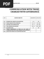 ? ISA 260 (Revised) Communication With Those Charged With Governance ...