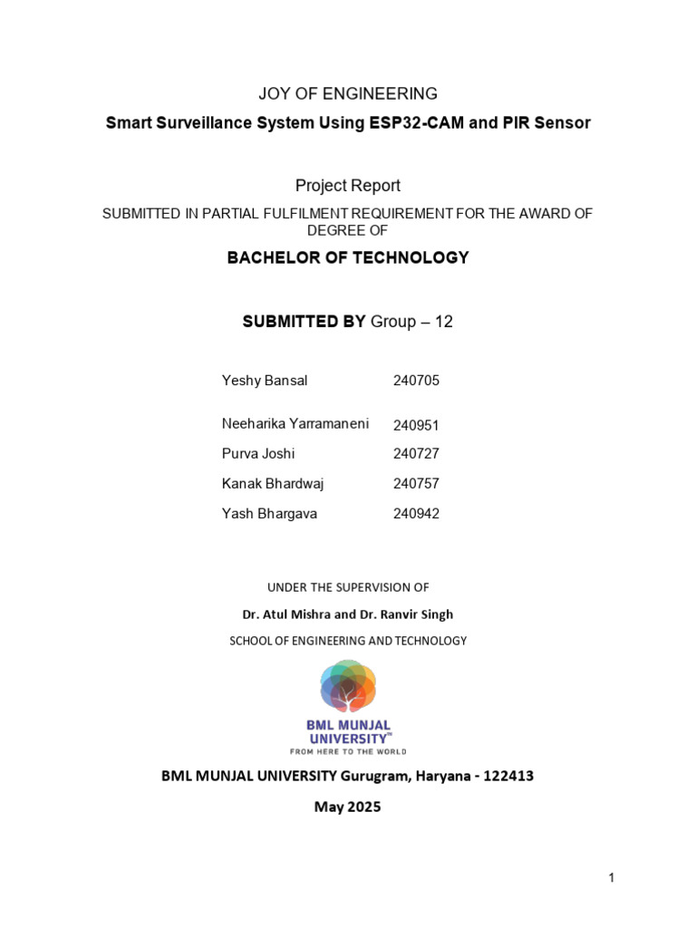 G12 Survellience System Report | PDF | Wi Fi | Smartphone