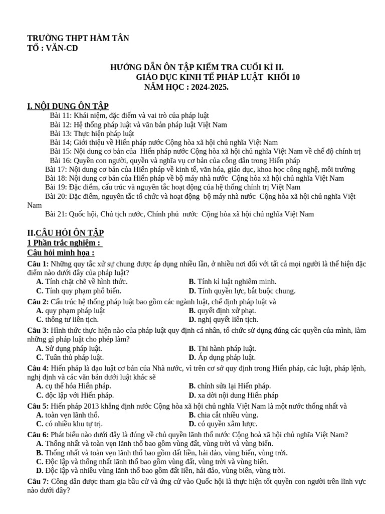 huong dan on tap ck2 k10 -hs (1) | PDF