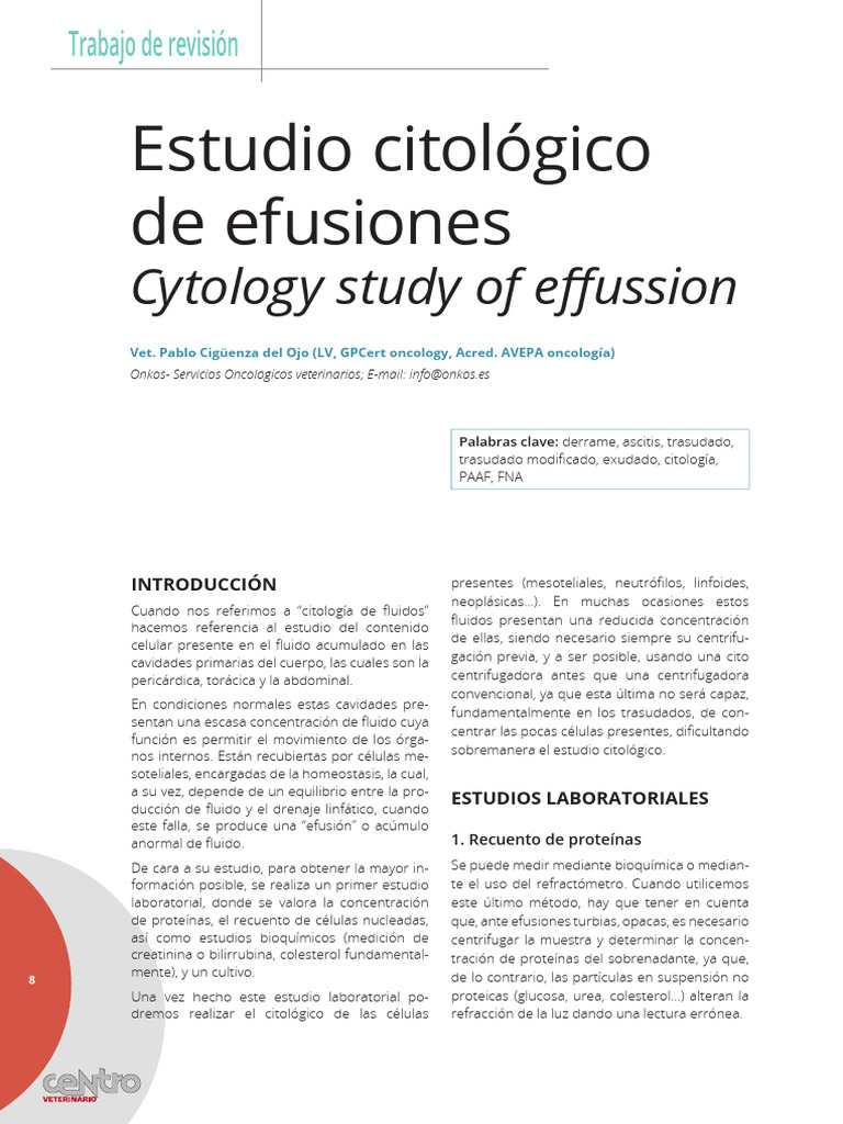 CV 103 | PDF | Inflamación | Nucleo celular