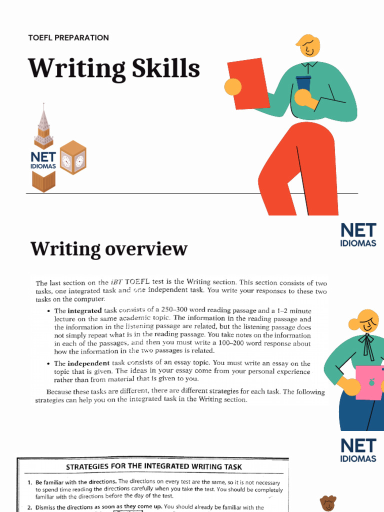 TOEFL Writing Skills Preparation Guide | PDF