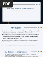 Angiotensin Receptor Blocker (Arb) Comparison Chart | PDF | Heart ...