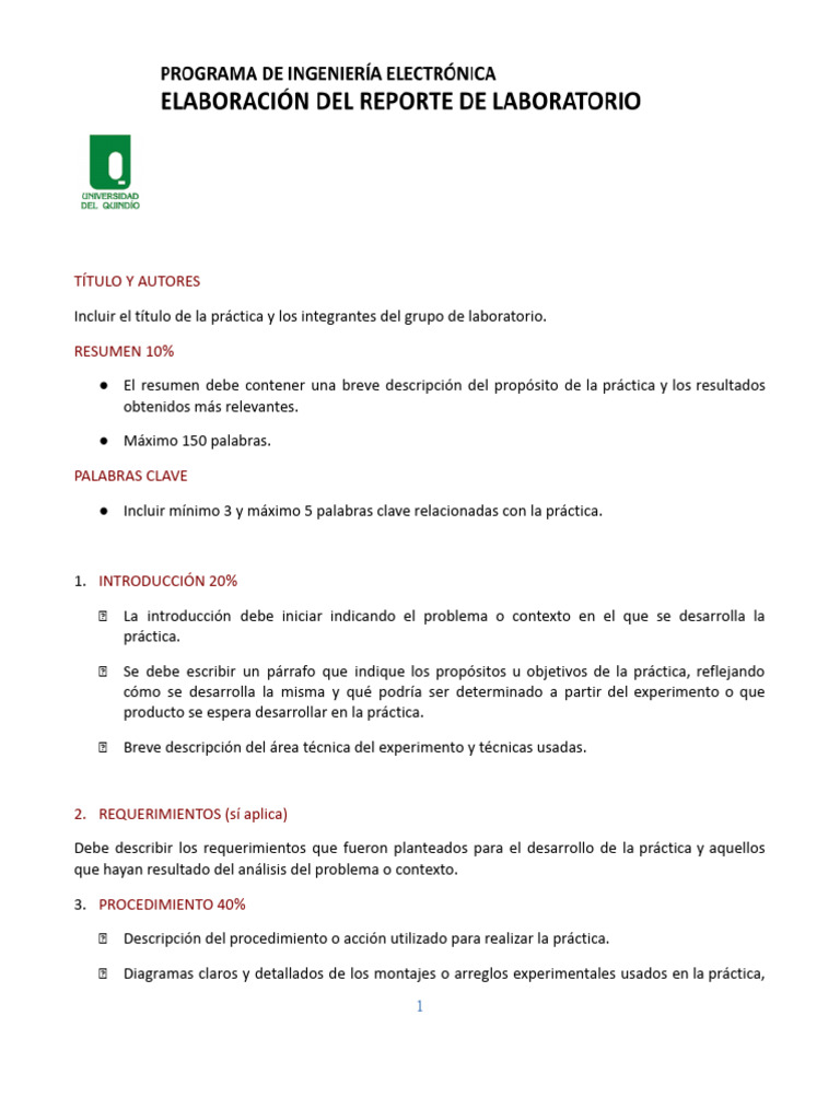 Informe Lab01 | PDF | Experimentar