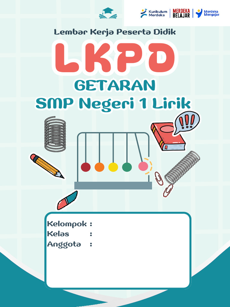 LKPD IPA Kelas 8 Getaran SMP N 1 Lirik | PDF