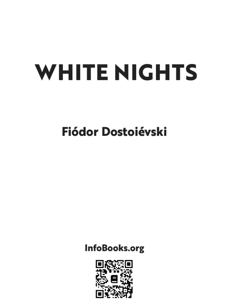 White Nights by Dostoevsky PDF Download | PDF