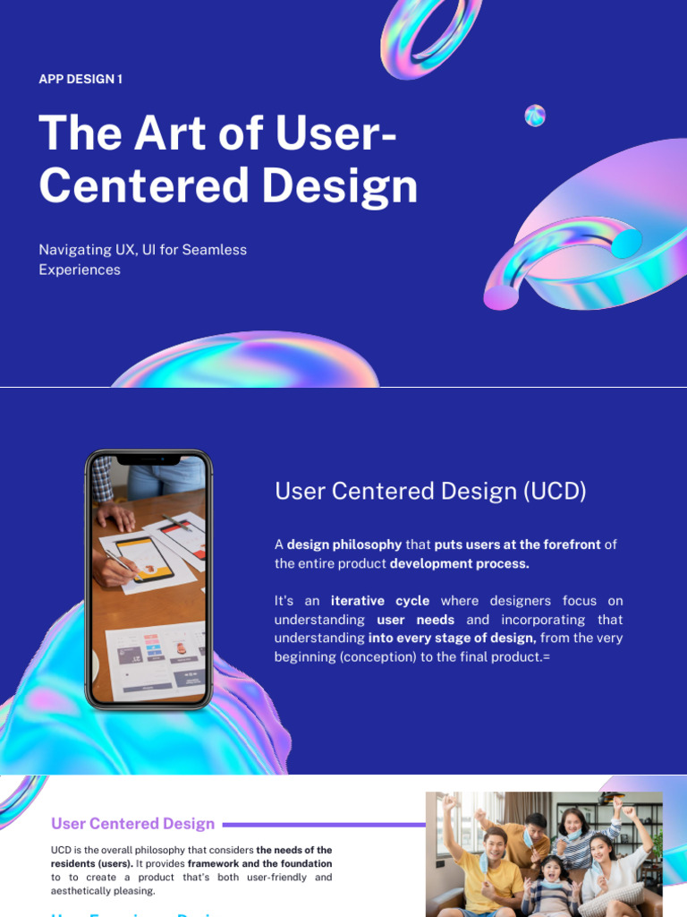 2 User-Centrid Design, User Interface, User Experience | PDF | User Interface Design | Usability