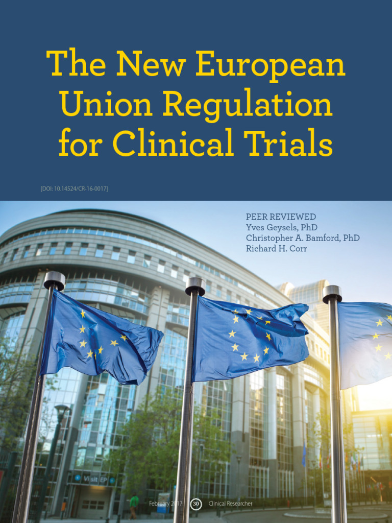 ACR - CR - February2017 EU Clinical Trial | PDF | Clinical Trial ...