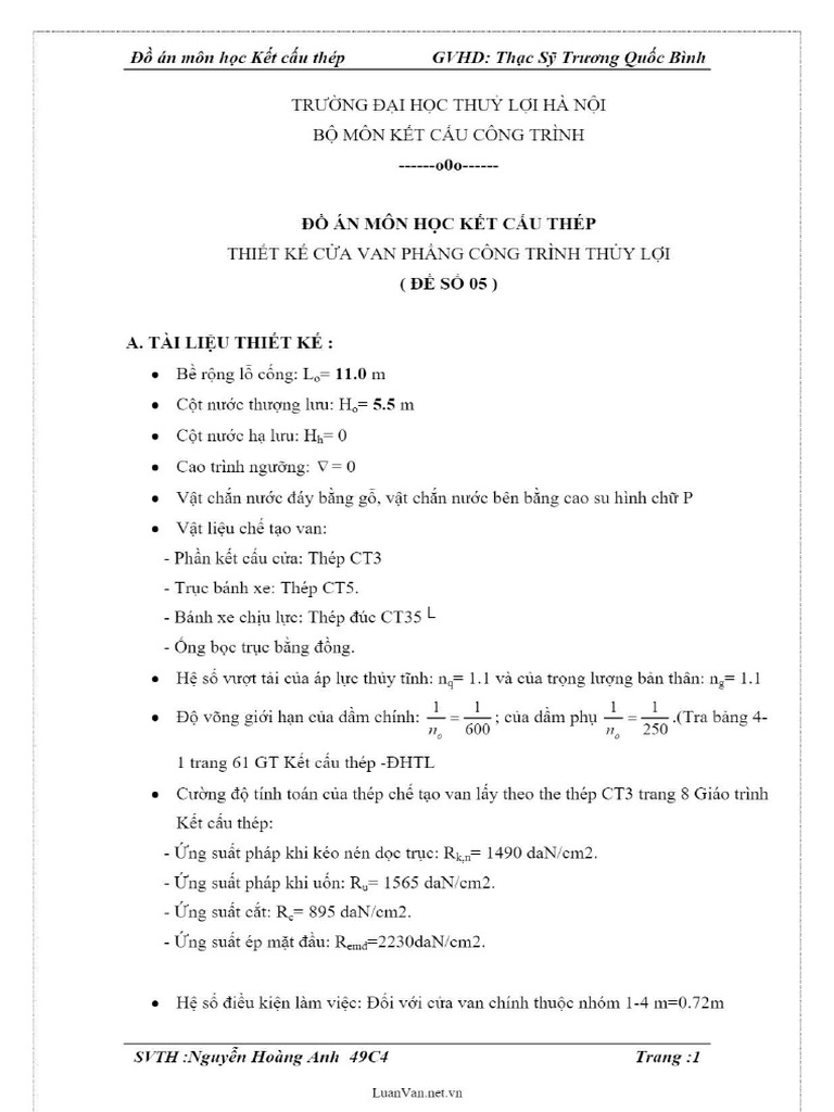 Thuye Minh DA KCT | PDF