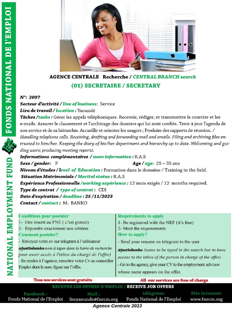 01 Secrétaire | PDF