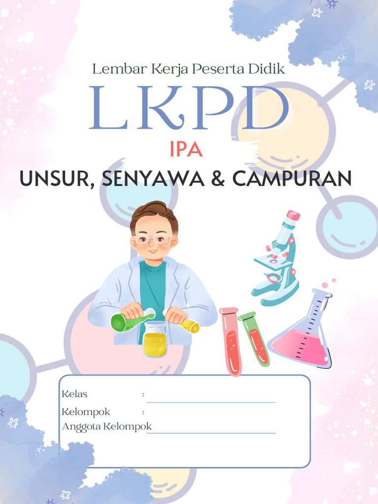 LKPD Unsur, Senyawa & Campuran Kelas 5-8 | PDF