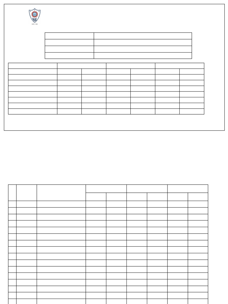 Cie Form B Report | PDF