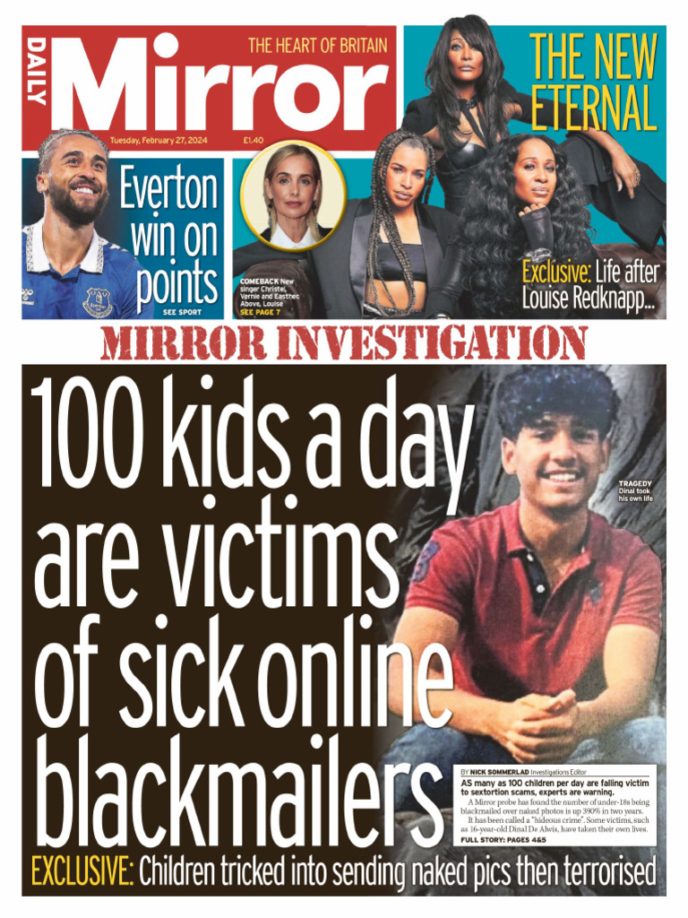 Daily Mirror - February 27 2024 - Daily Mirror | PDF