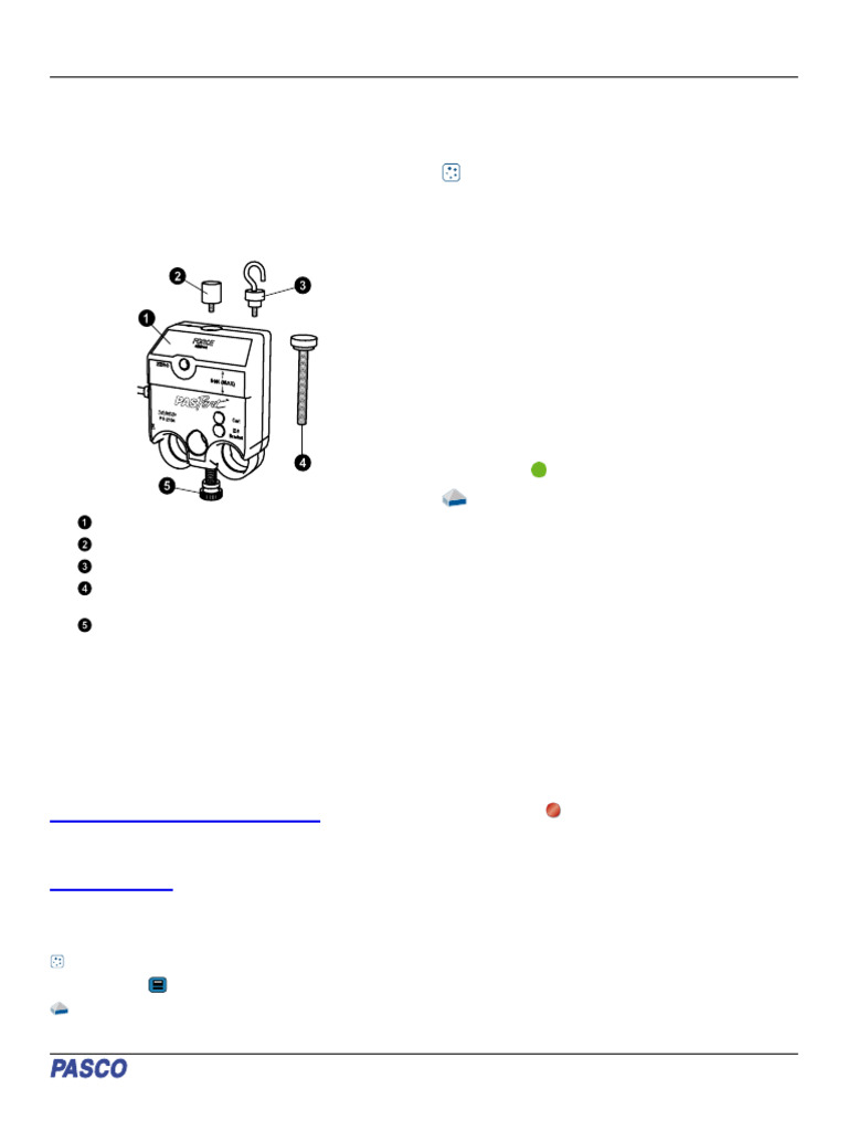 PASPORT Force Sensor Manual PS 2104 | PDF | Computer Engineering | Computing