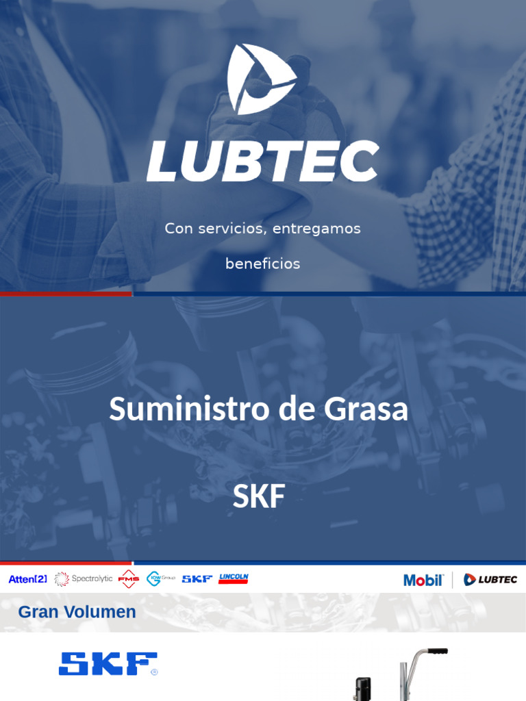 Presentación Bombas de Grasa - LUBTEC | PDF