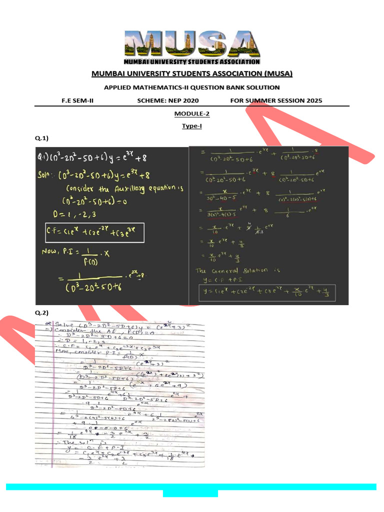Module 2 AP-II QB Solution by MUSA | PDF