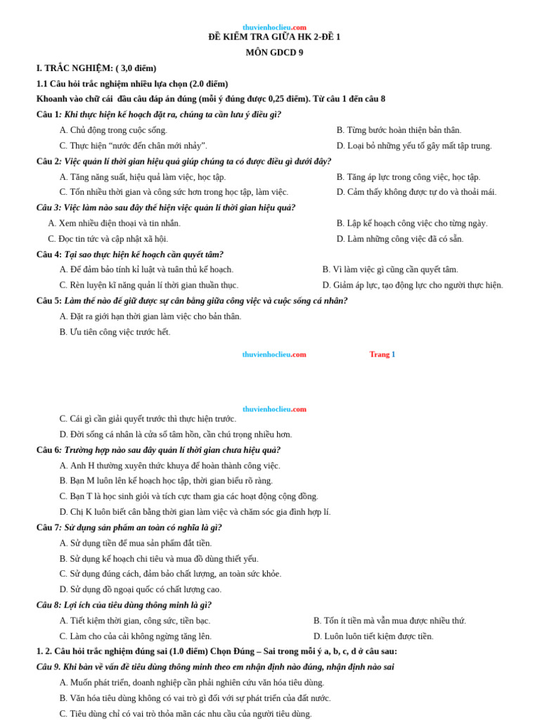 thuvienhoclieu.com-Bo-de-kiem-tra-giua-HK2-GDCD-9-KNTT (1) | PDF