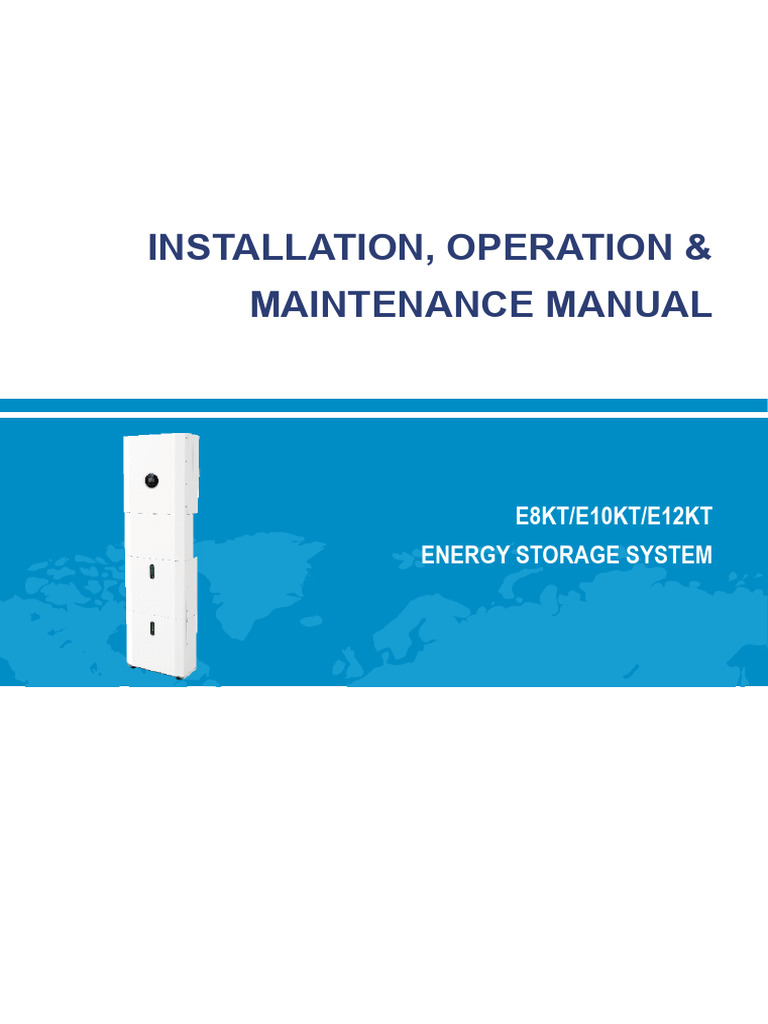User Manual_E(8-12)KT_EN_V1.0 | PDF | Leak | High Voltage