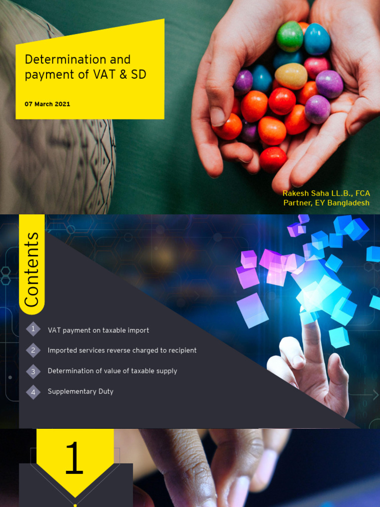 1.01 A. Determination & Payment of VAT & SD-unlocked | PDF | Value ...