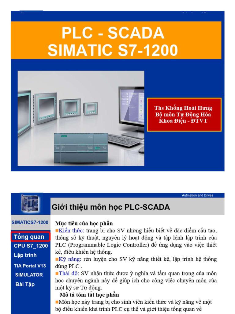 S7_1200_Basic_VietNam_Chapter 1_V2017 | PDF