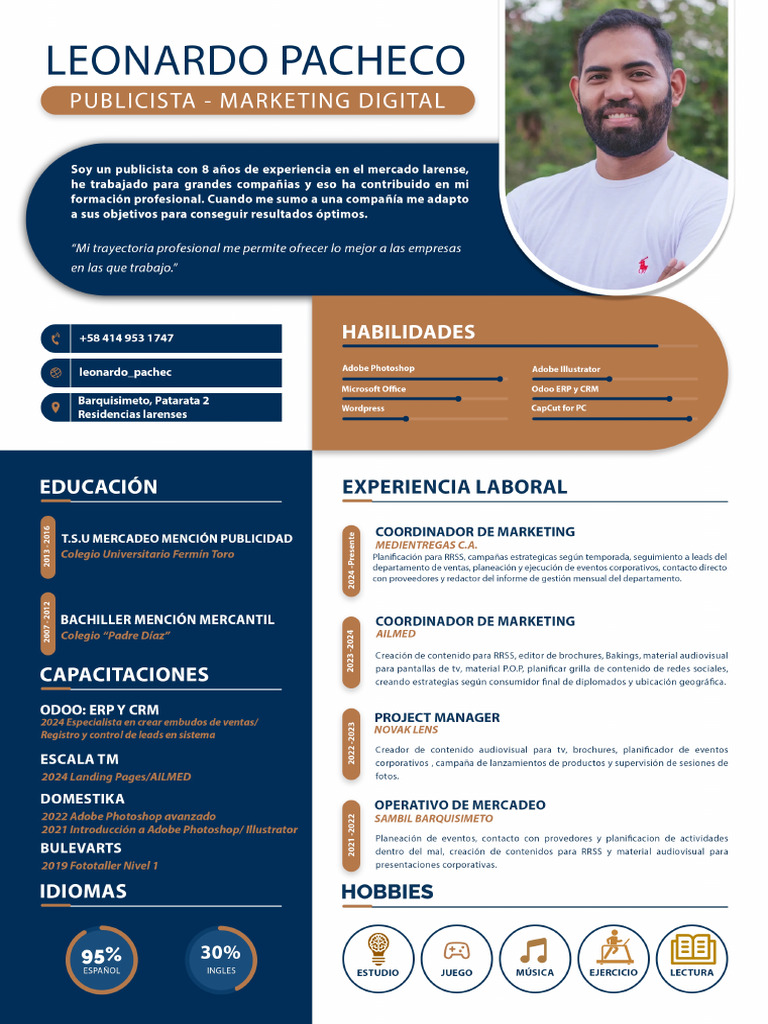 Curriculum Leonardo Actualizado 2025 | PDF