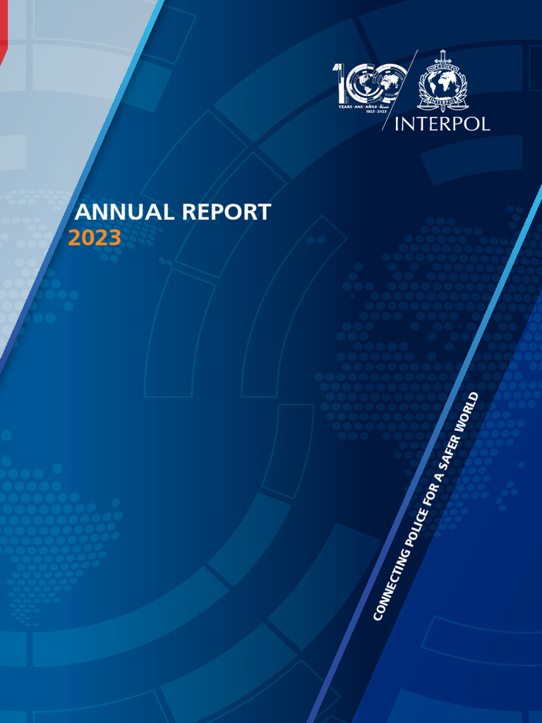 INTERPOL Annual Report 2023 EN | PDF | Cybercrime | Organized Crime