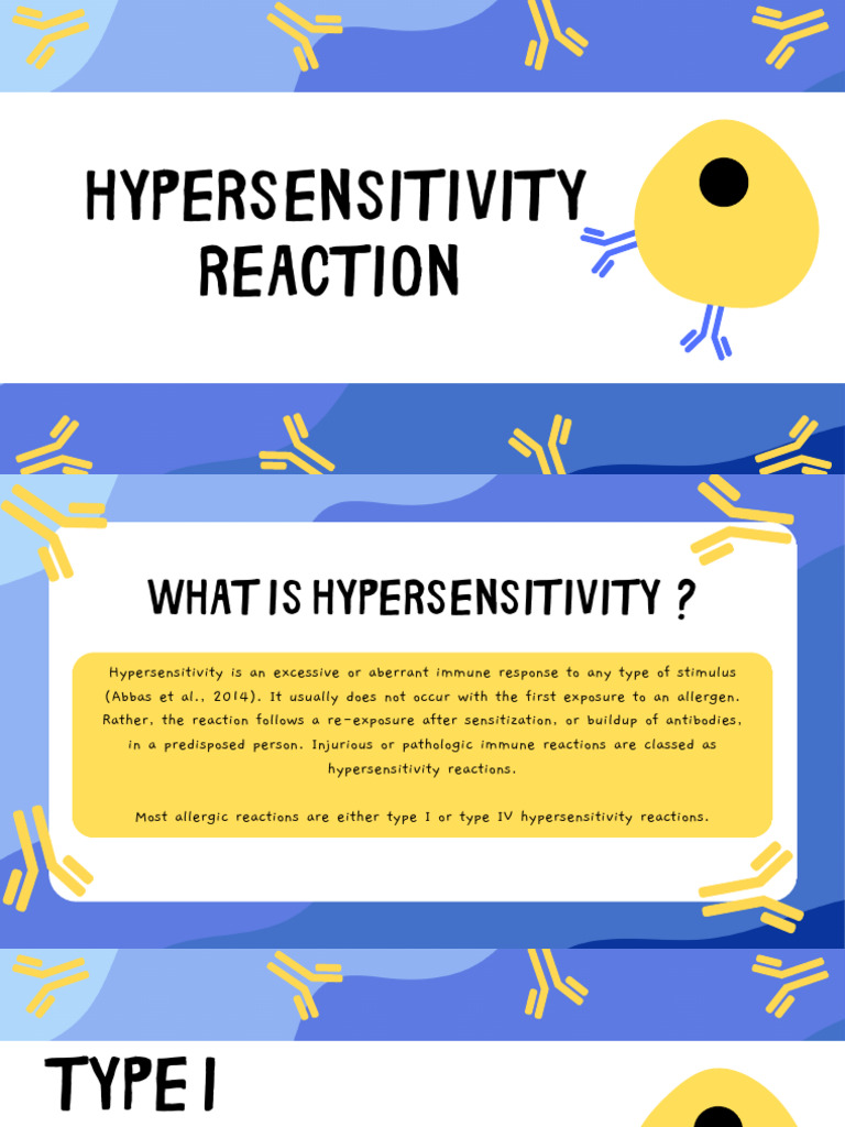 Hypersensitivity Reaction | PDF | Allergy | Medicine