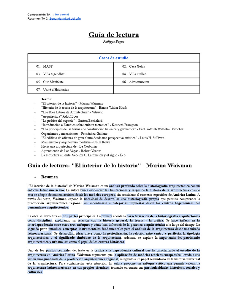 Ta - 1 | PDF | Renacimiento | Experiencia