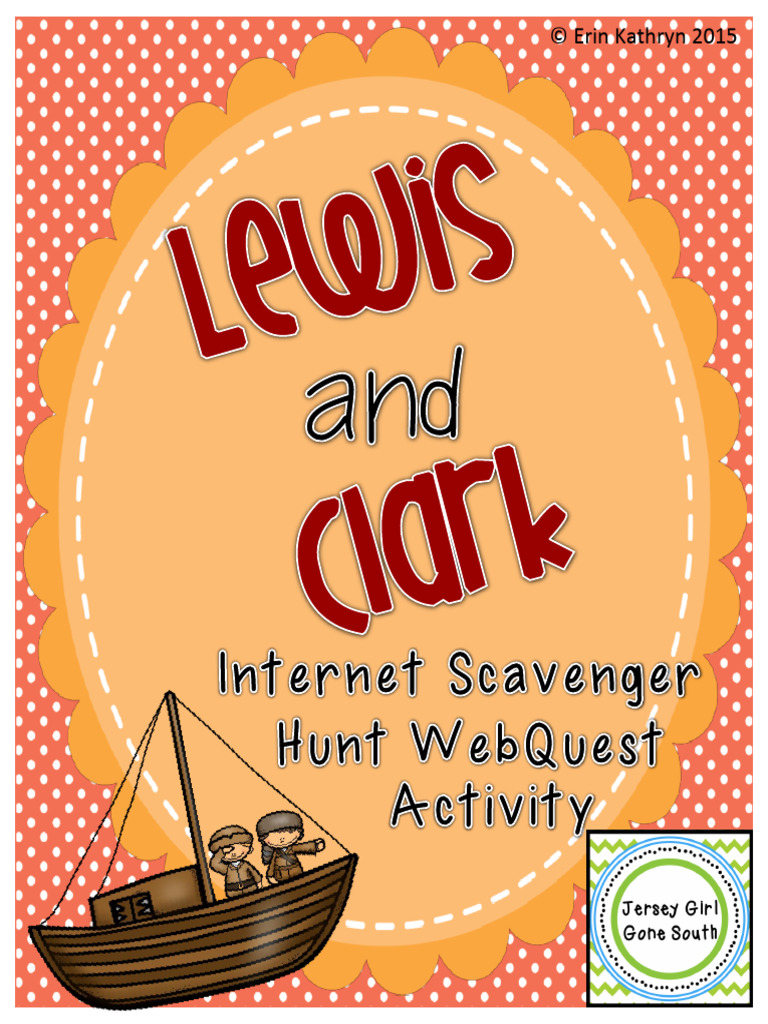 Zoey Rome - 05 - Lewis and Clark Internet Scavenger Hunt WebQuest ...