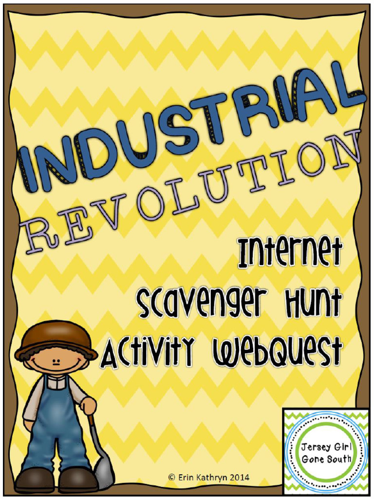 Zoey Rome - 03 - Industrial Revolution Internet Scavenger Hunt WebQuest ...
