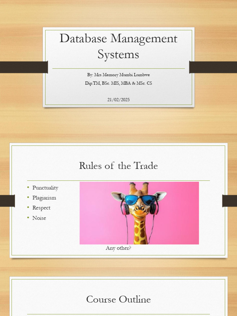 IT212 - Lecture 1 (Autosaved) | PDF | Databases | Relational Database